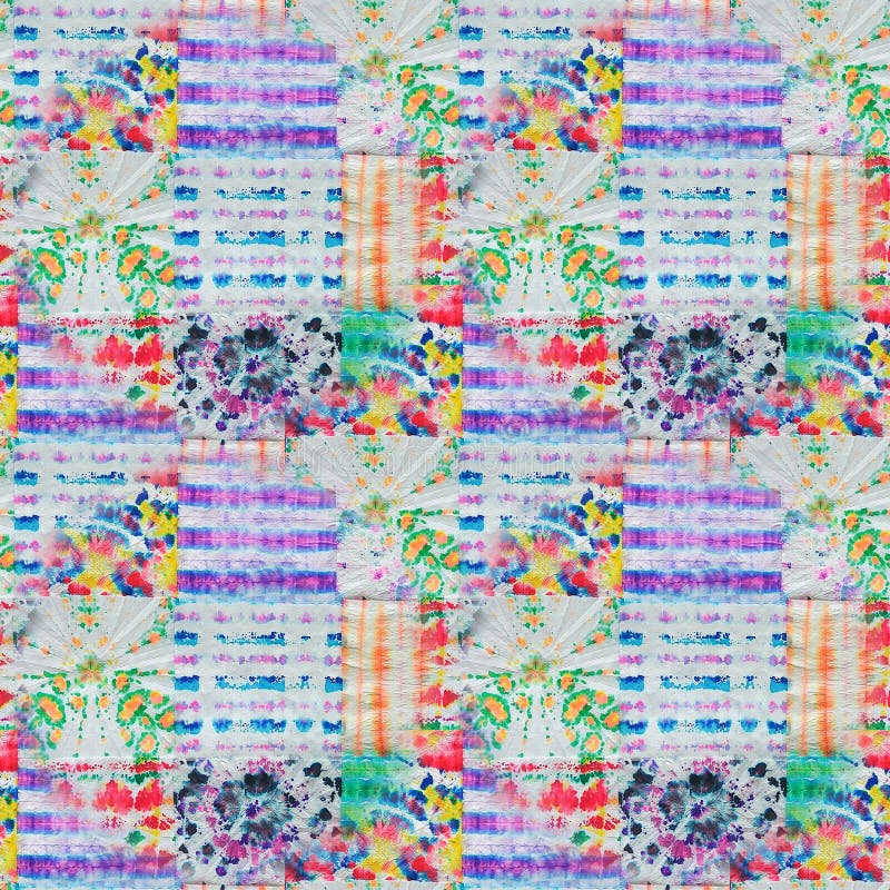 Patchwork Abstract Background, Made of Stock Illustration ...