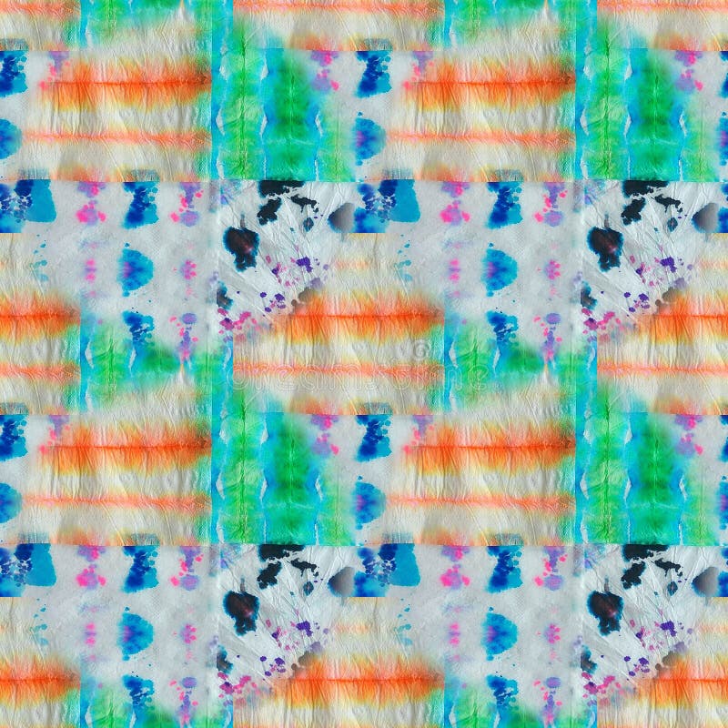 Patchwork Abstract Background, Made of Stock Illustration ...