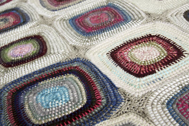 Patchwork, braided rug stock photo. Image of rough, sewing - 41532714