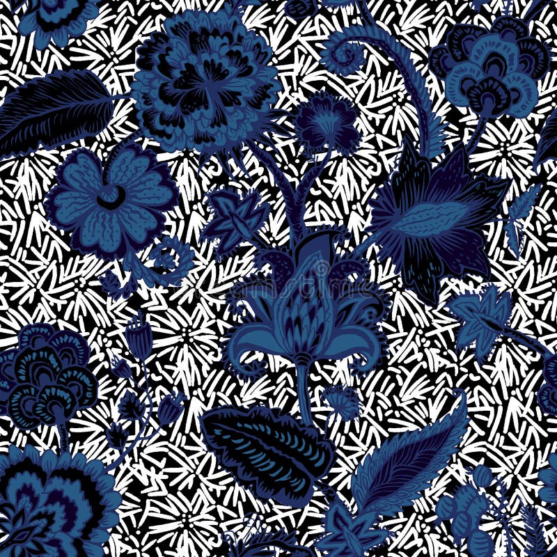 Halftone Color Texture Background. Paisley Vintage Illustration Texture ...