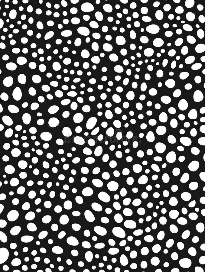 Patchwork of Dots on a Neutral Background Stock Illustration ...