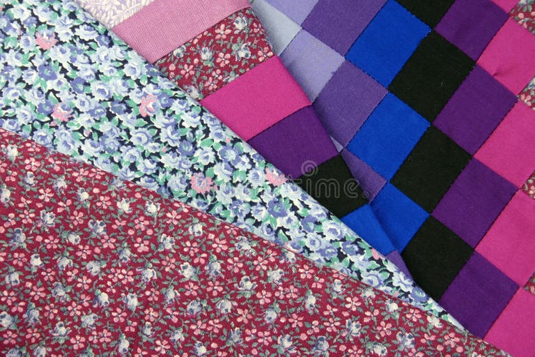 Patchwork Fabrics stock photo. Image of redecorate, matching - 286456