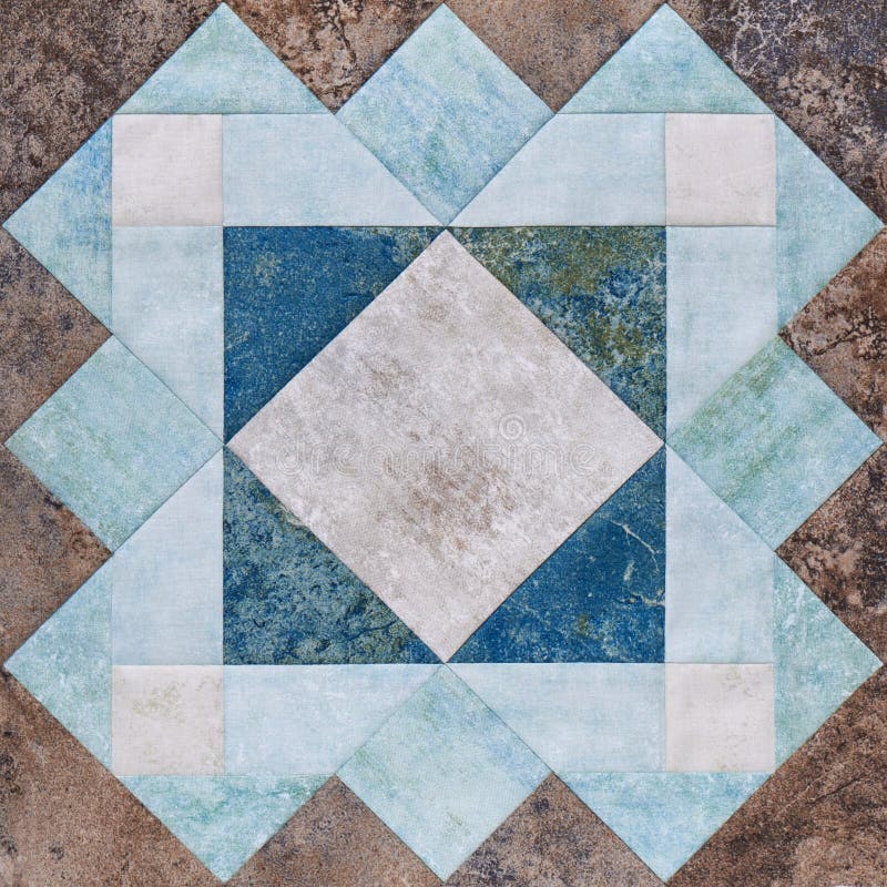 A Patchwork of Geometric Shapes and Patterns Form a Captivating Meadow ...