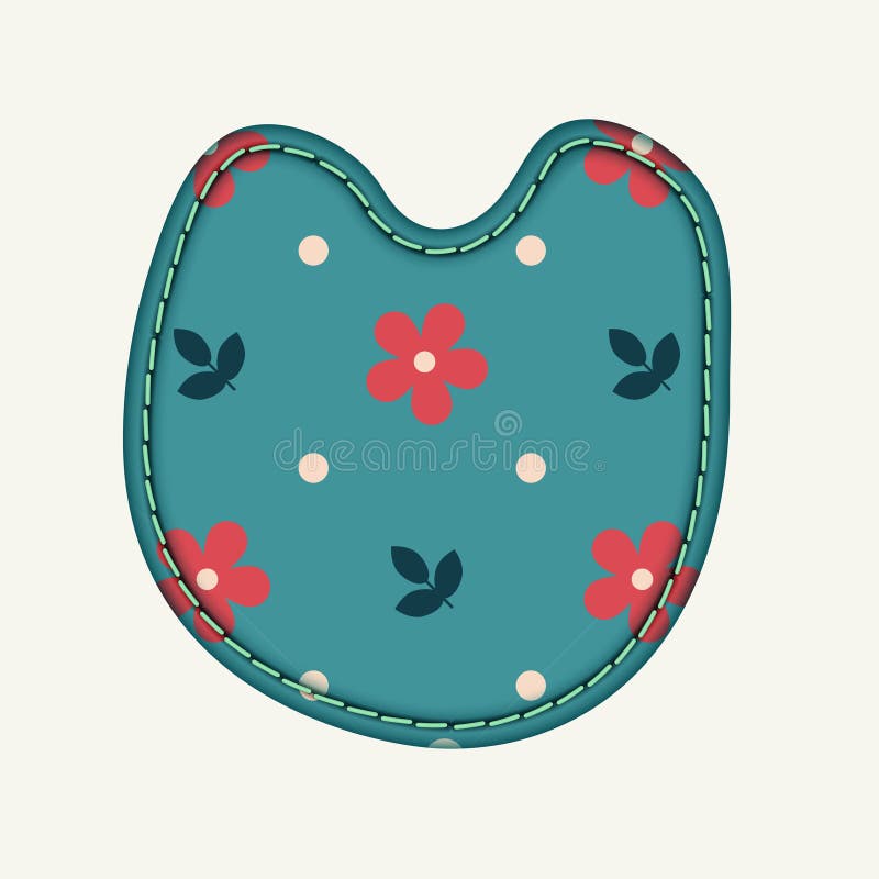 Patchwork Hand Drawn Textile Font. Cute Textile Font for Scrapbook or ...