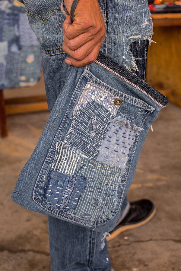 Patchwork stock photo. Image of clothing, textile, blue - 85459000