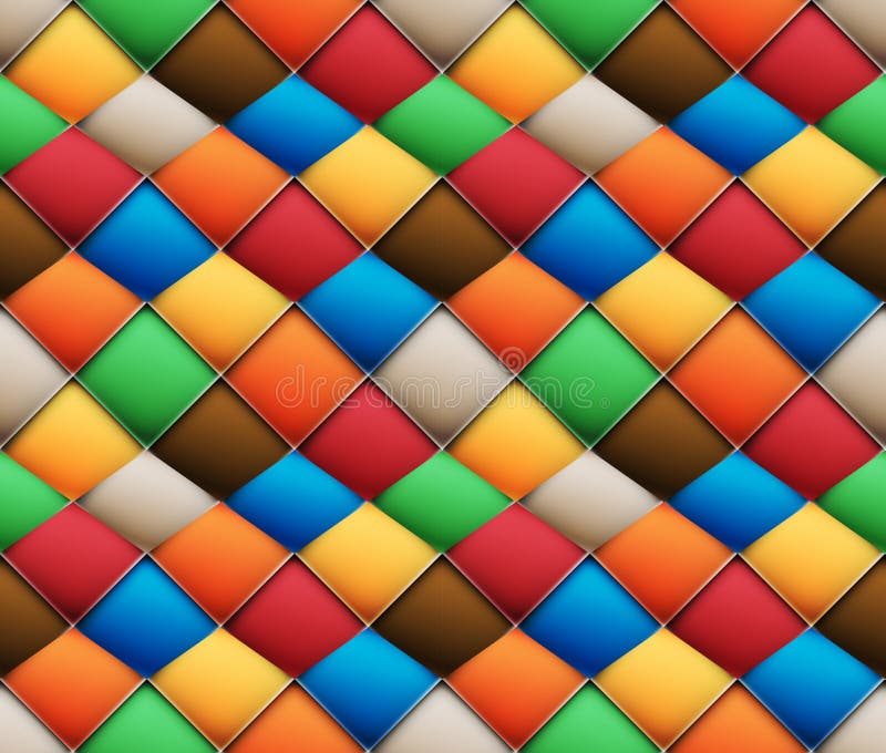 Patchwork Motley Seamless Pattern Stock Vector - Illustration of scales ...