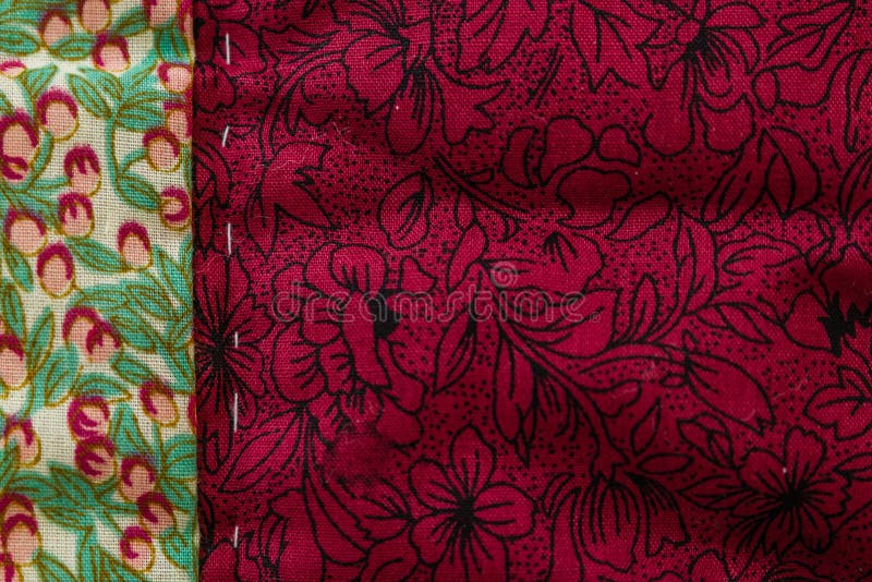 Patchwork Quilt stock image. Image of craft, colored - 48421683