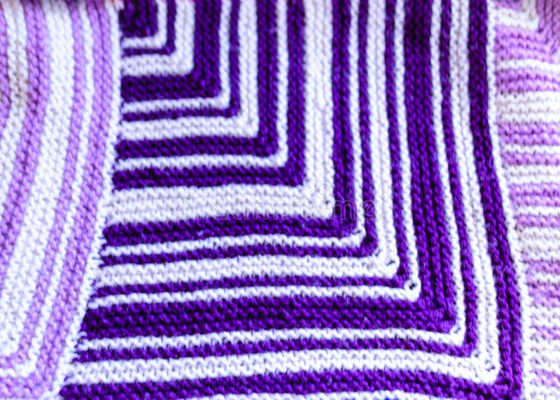 A Patchwork Quilt with a Colorful Graphic Design, Knitting Texture ...