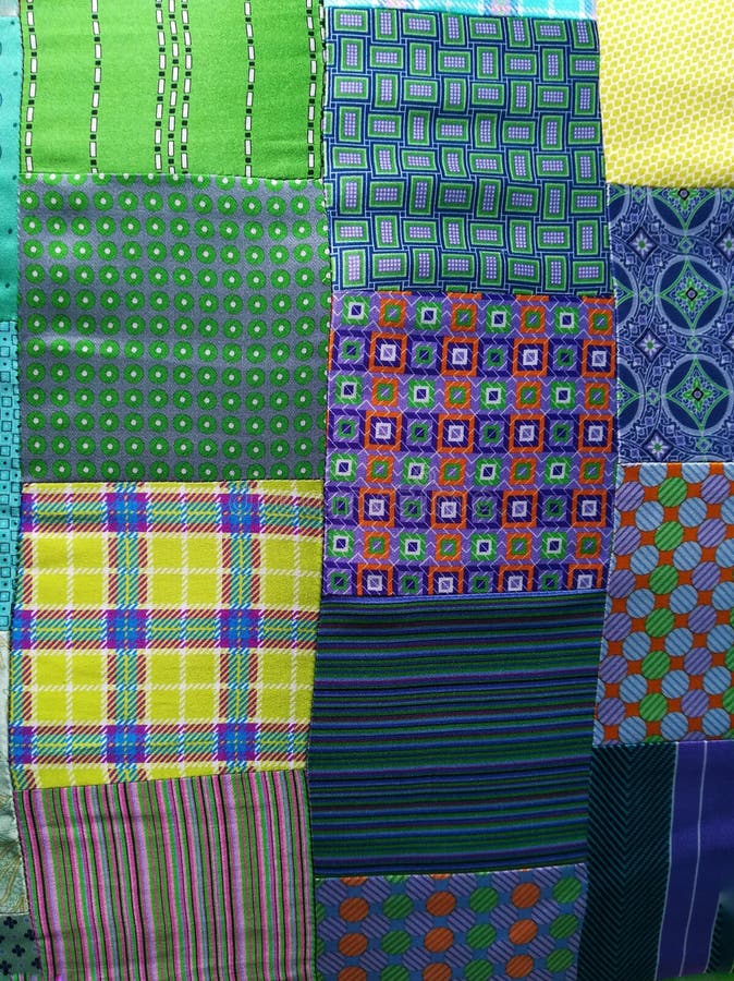 Handmade patchwork quilt stock image. Image of handmade - 121069861