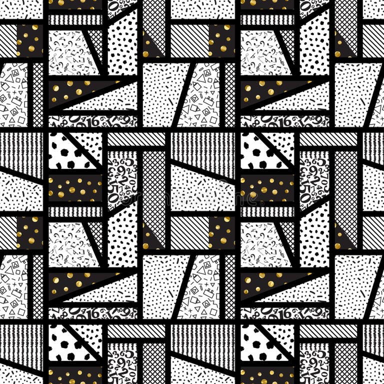 Patchwork Numbers Stock Illustrations – 228 Patchwork Numbers Stock ...