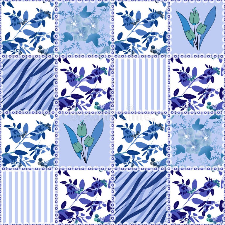 Seamless Patchwork Pattern Texture Background Stock Illustrations – 75,307 Seamless Patchwork ...