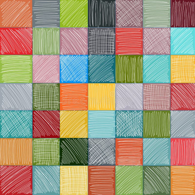 Random Patchwork Line Pattern Stock Illustrations – 652 Random ...