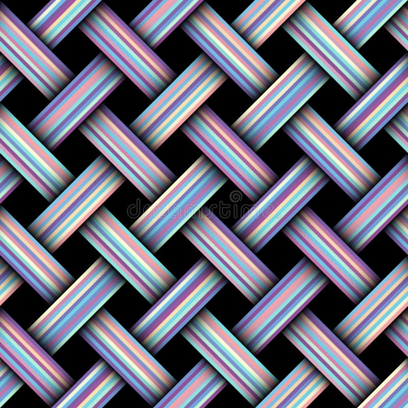 Interweaving Ribbons Stock Illustrations – 140 Interweaving Ribbons ...