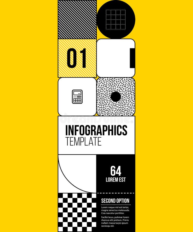 Patchwork Vertical Rectangle Template in Fancy Geometric Style Stock ...