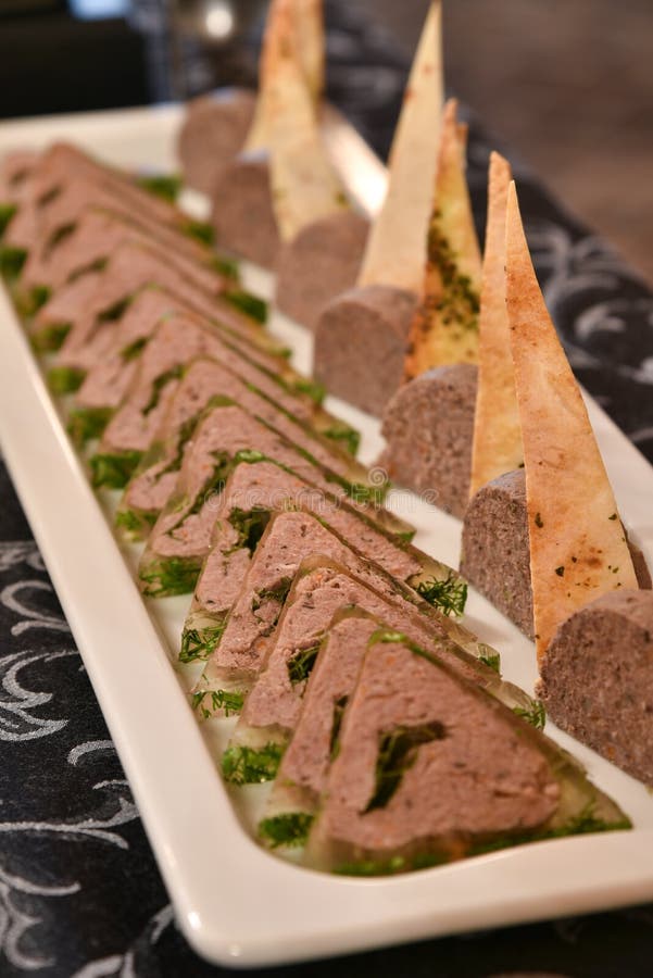 Pate appetizer stock photo. Image of arranging, bite - 67712028