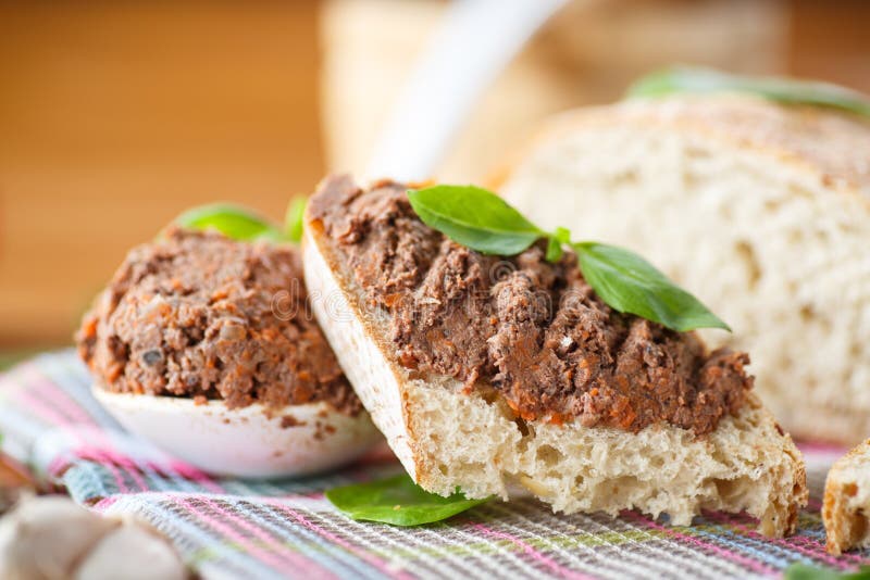 Romanian Easter Food - Drob Stock Image - Image of traditional, board ...