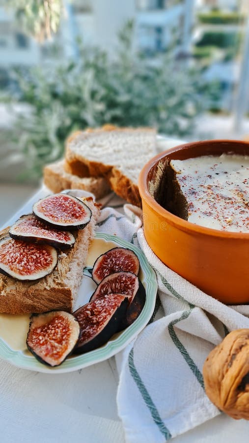 Pate with figs stock photo. Image of meal, brunch, dairy - 262940868