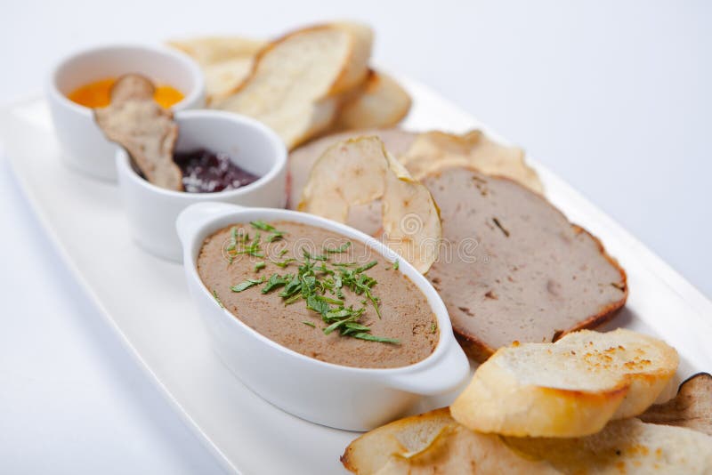 Pate. Liver. Assorted Pate on the Plate. Stock Photo - Image of liver ...
