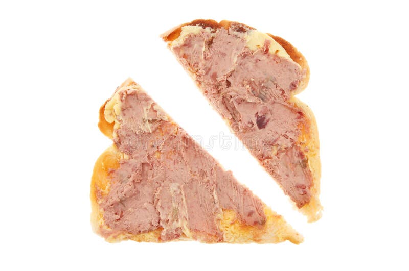 Pate on toast stock image. Image of food, slice, pate - 66138331