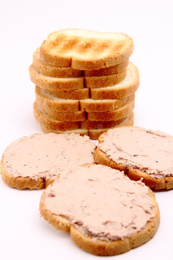 Pate with toasts stock photo. Image of beef, pate, herbs - 22681140
