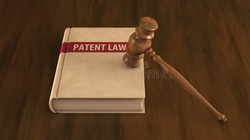Patented Stamp Showing Registered Patent or Trademark Stock ...