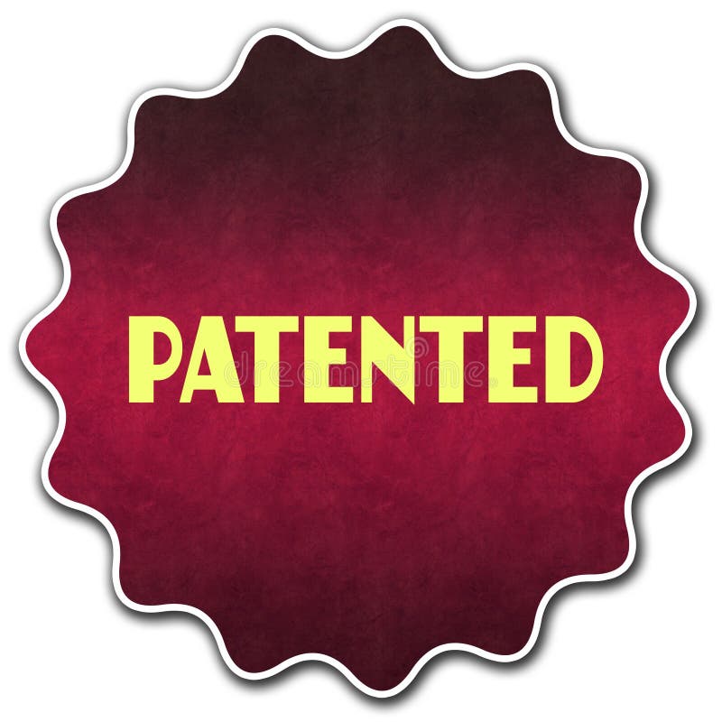 Patentado ilustración del vector. Ilustración de patentado - 45681919
