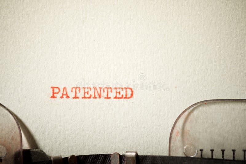 Patented concept view stock image. Image of industry - 319561463