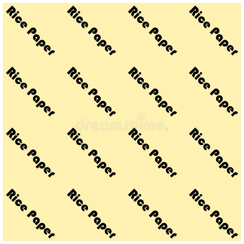 Patern Rice Paper Vector Logo Design Stock Vector - Illustration of ...