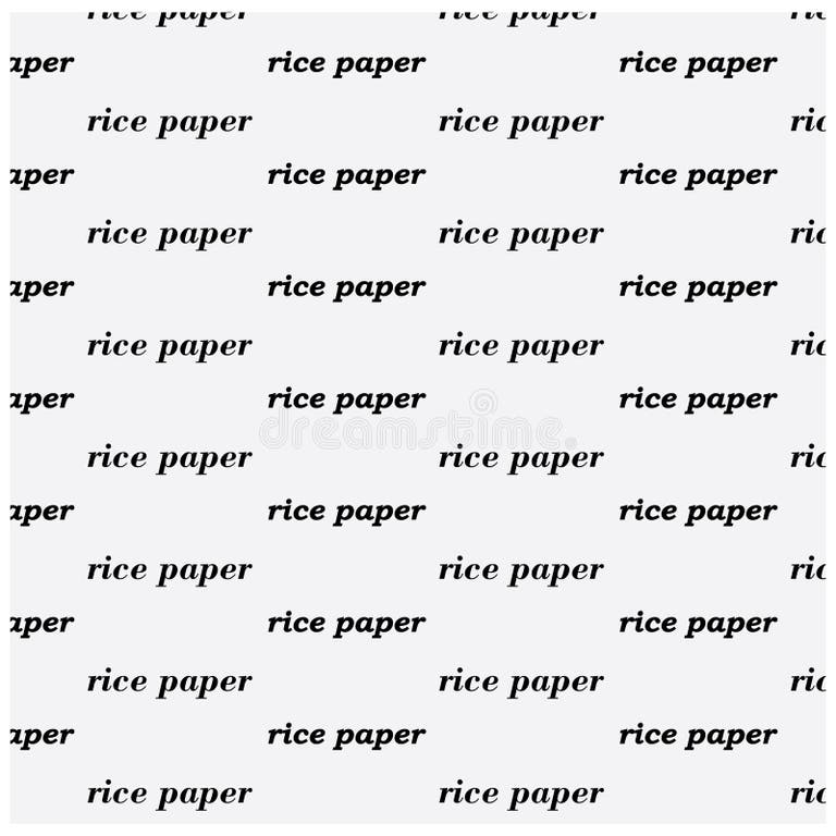 Patern Rice Paper Vector Logo Design Stock Vector - Illustration of ...