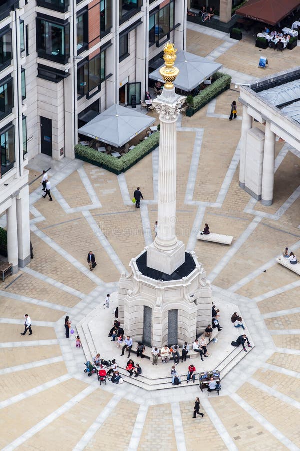 Paternoster Square London editorial stock photo. Image of paternoster ...