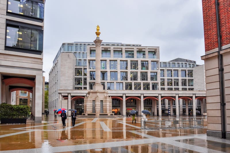 Paternoster Square in London, UK Editorial Photography - Image of ...