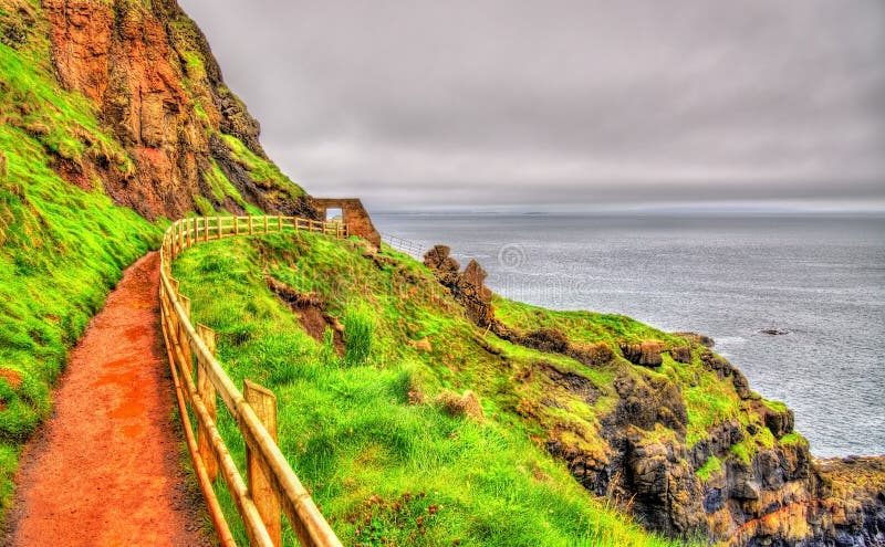 Path Along the Giant S Causeway Stock Photo - Image of giant, beach ...