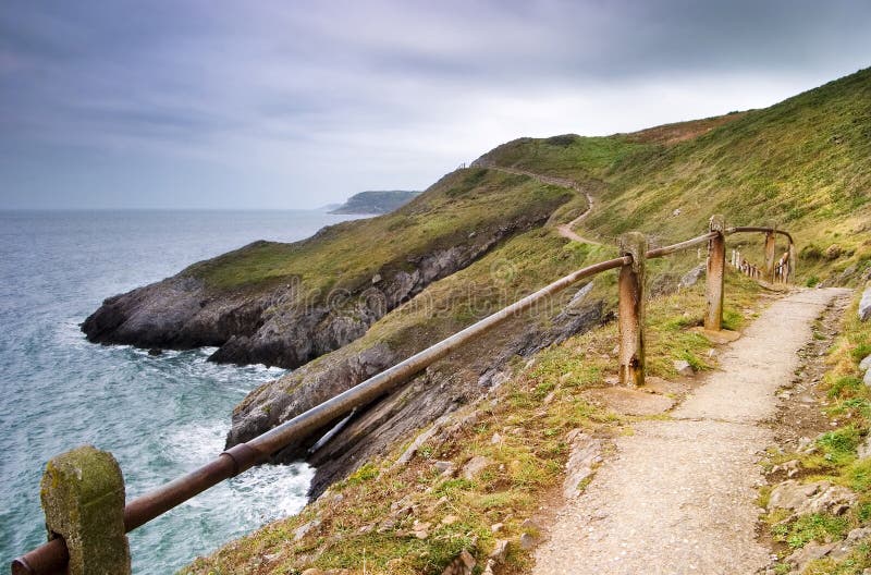 Path along the sea stock image. Image of filter, exterior - 3891955