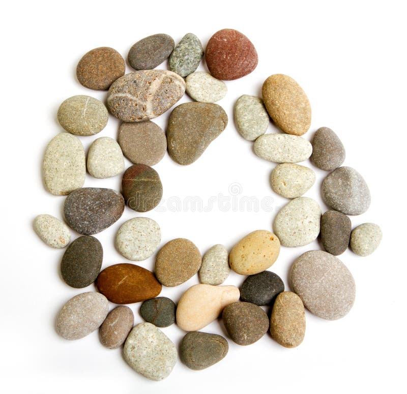 Path Alphabet of Ocean Stones Stock Image - Image of board, edge: 28142645