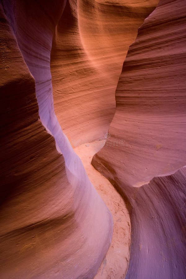 Path in Antelope Canyon stock photo. Image of form, partners - 5607460