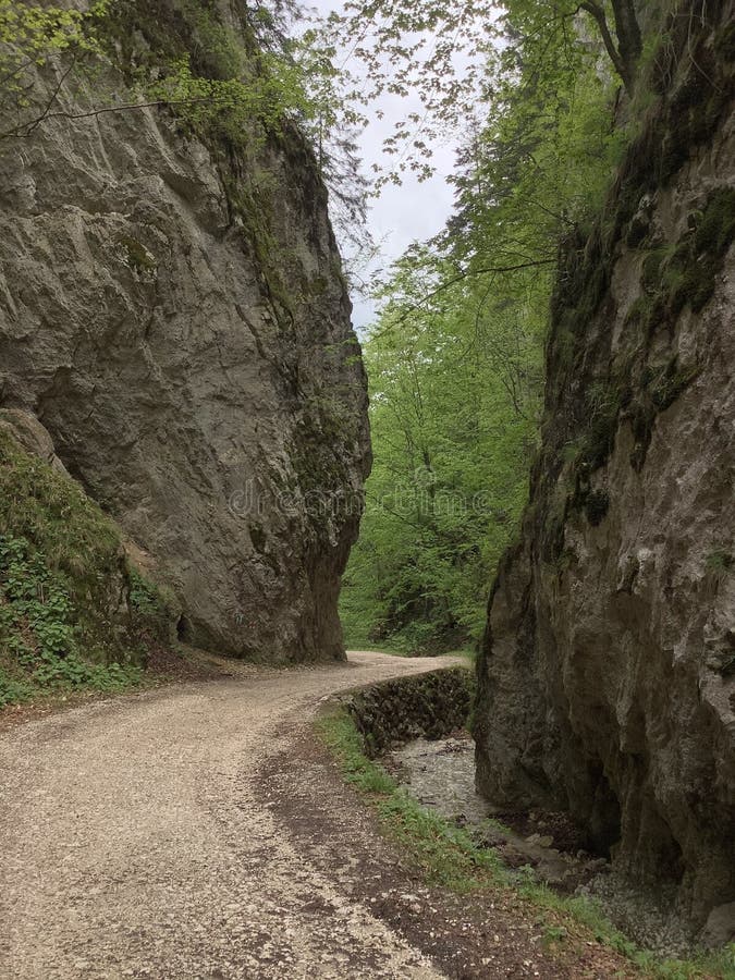 A Path on the Bank of a Water among the Rocks Stock Image - Image of ... A Path on the Bank of a Water among the Rocks Stock Image - Image of ...