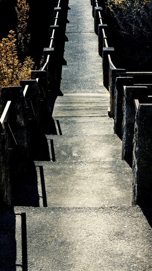 Path on bridge stock photo. Image of stone, landscape - 151613860