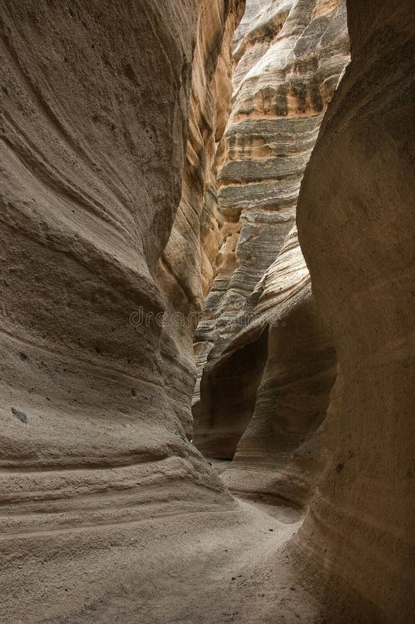 Path through canyon walls. stock image. Image of canyon - 12493545