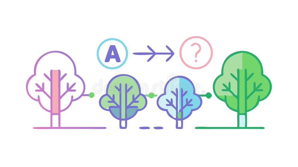 Path Choices and Decision Making for Future Planning, Vector Design ...