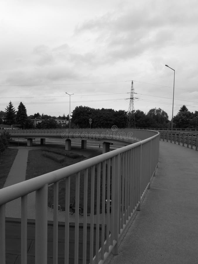 Path in the city stock photo. Image of city, clouds - 188179800