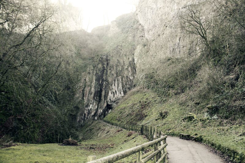 Path through the Cliffs stock photo. Image of kingdom - 71589260