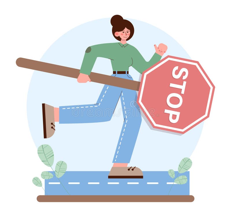 Path Concept. Life Course or Business Way, Plan or Strategy Stock ...