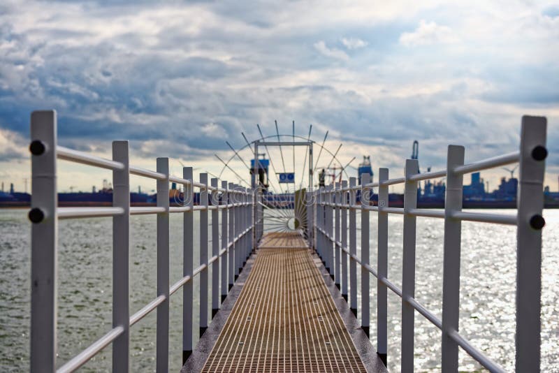Path in the dock stock photo. Image of walkway, narrow - 82005586
