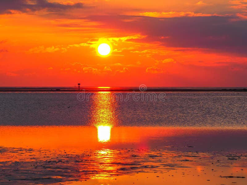 The Path of Enlightenment Sunset Stock Photo - Image of sunset, coast ...