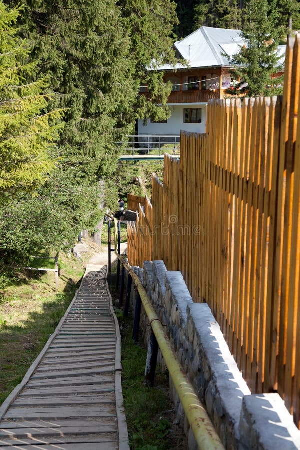 Path with Fence stock image. Image of travel, ohio, walk - 30295