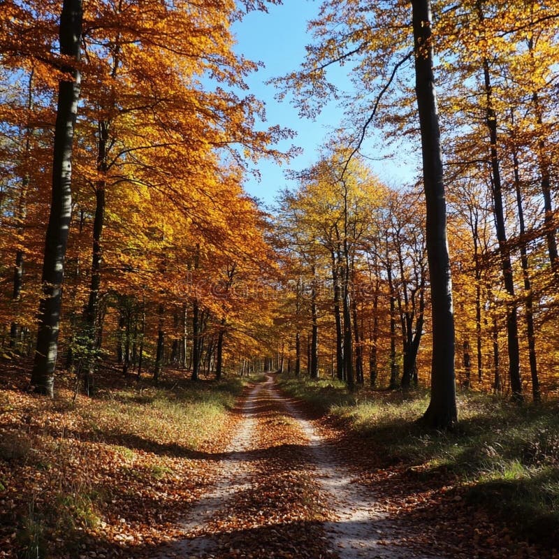 Path in a Forest Created by Ai Stock Photo - Image of nature, trail ...