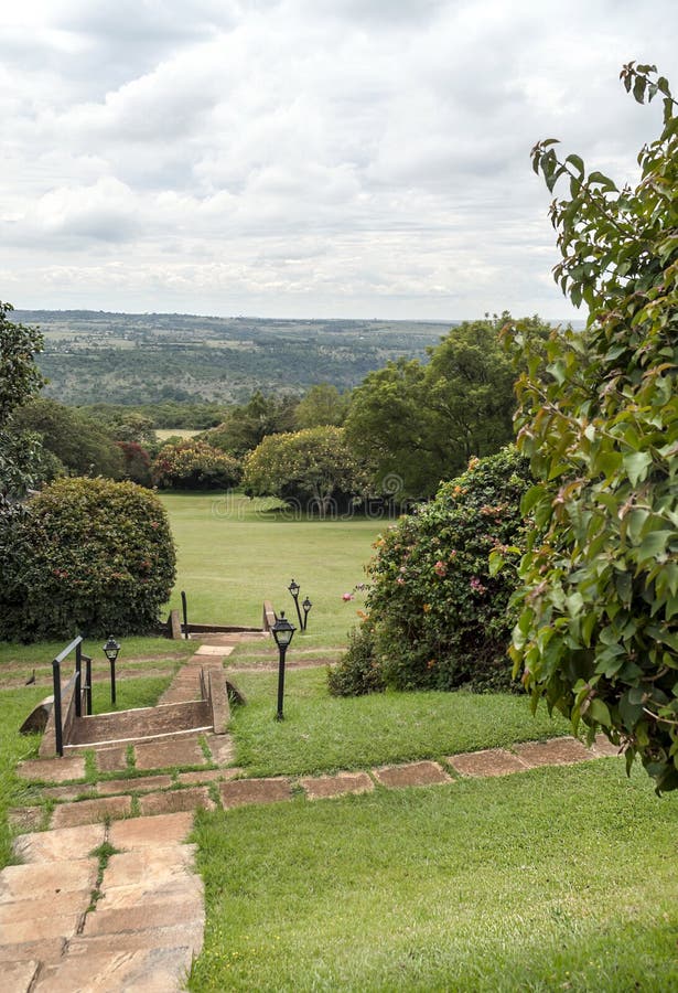 Path in the garden stock image. Image of landscape, africa - 40919965
