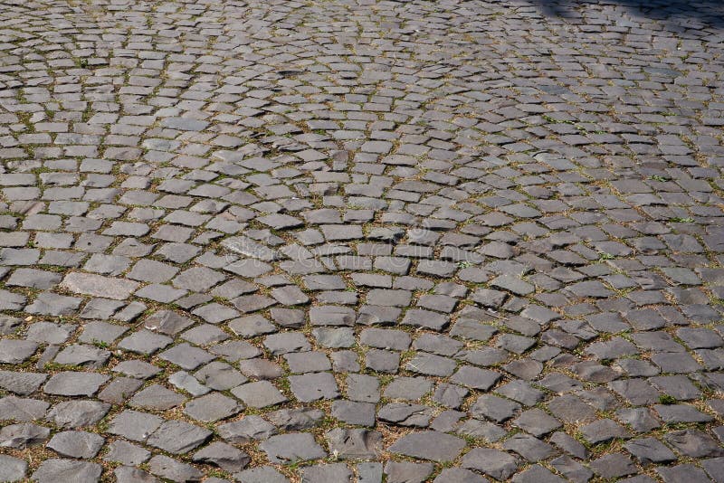 The Path of the Granite Stones of Gray Stock Image - Image of scale ...