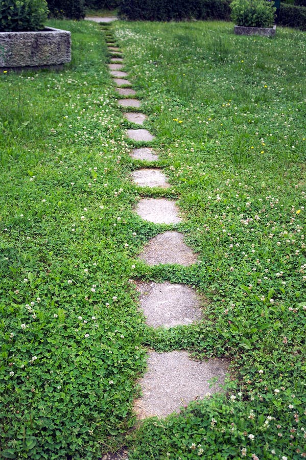Path in grass stock photo. Image of natural, urban, green - 42619424