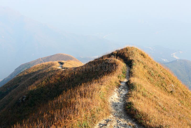 Path for hiking on hill stock photo. Image of curve, nature - 22804682